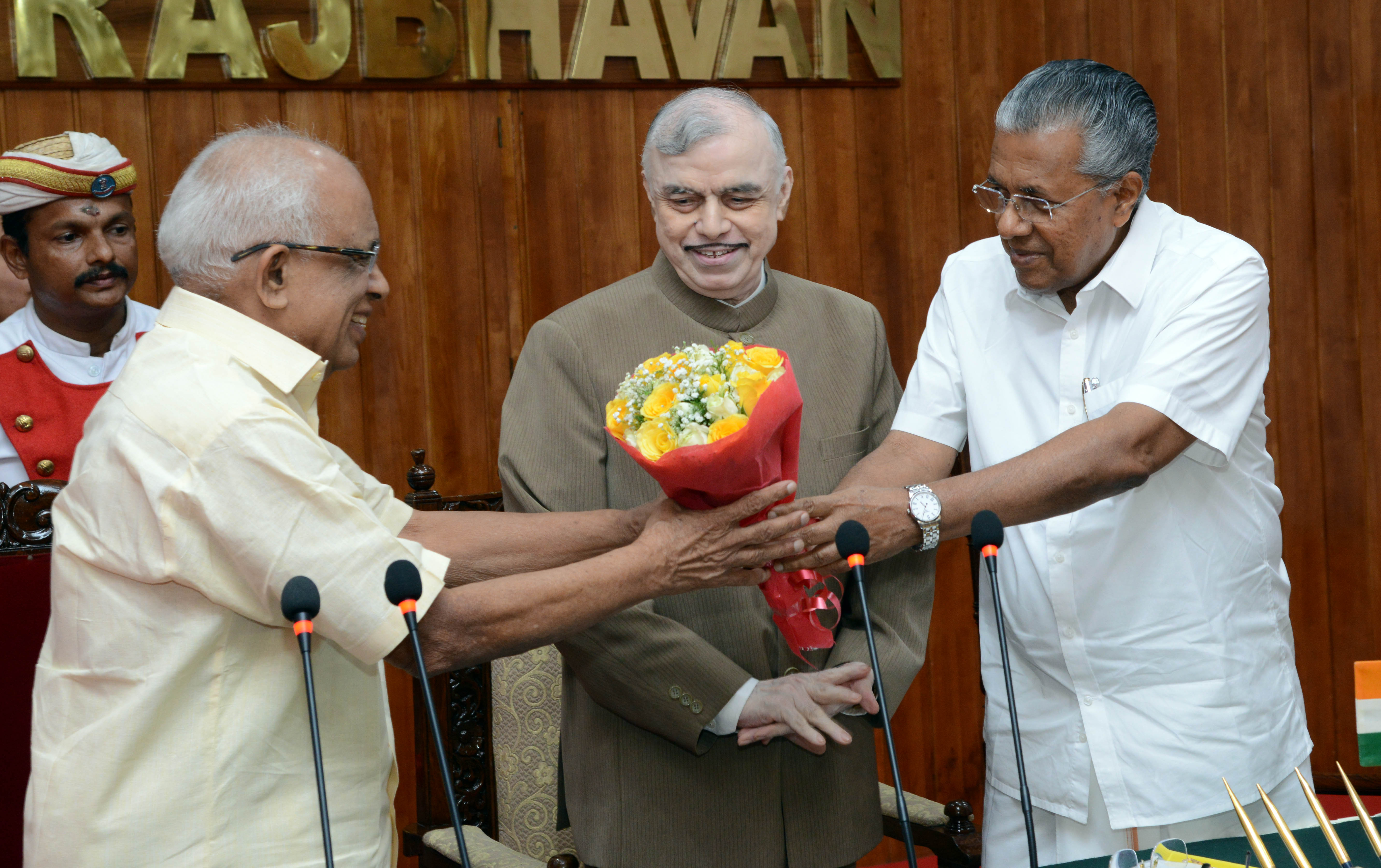 K Krishnan Kutty Sworn In As State Water Resources Minister Gad